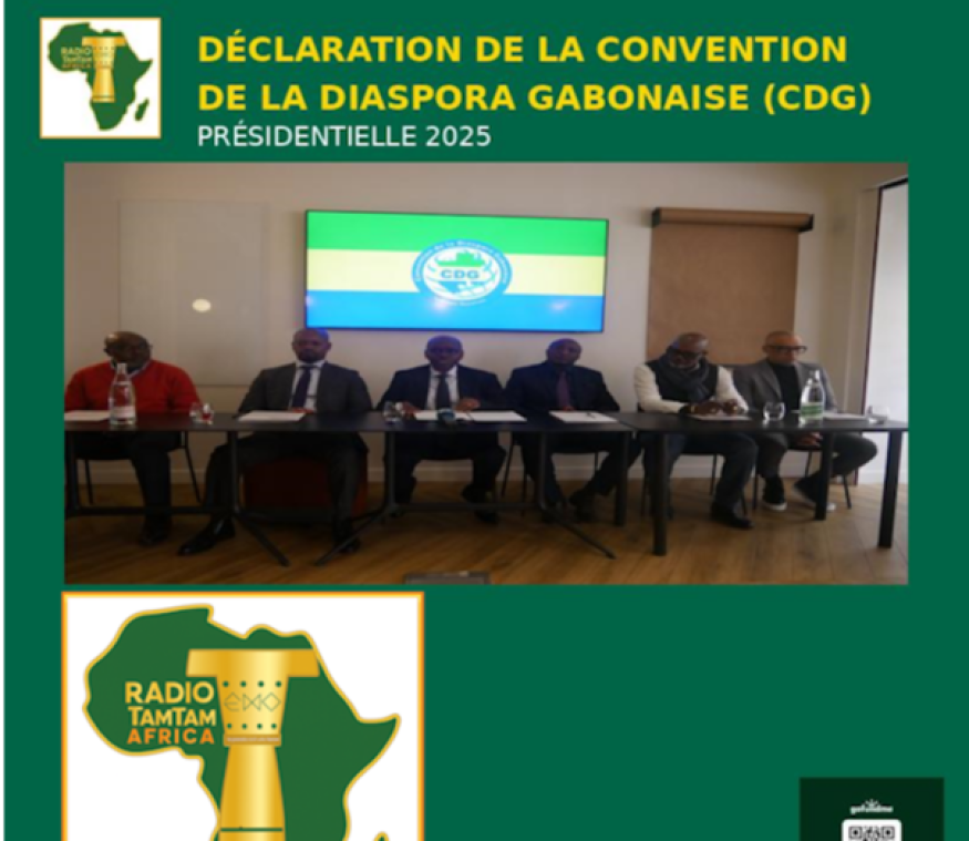 Actualité - Afrique 2050 Radio TAMTAM AFRICA FRANCE : Déclaration de la Convention de la ...
